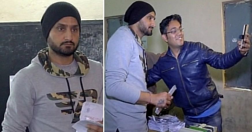 Harbhajan Singh Casts His Vote In Jalandhar News Bhopal
