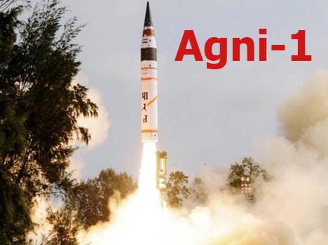 Agni-1 Missile Successfully Test-fire - 700 किमी की मारक क्षमता वाली ...