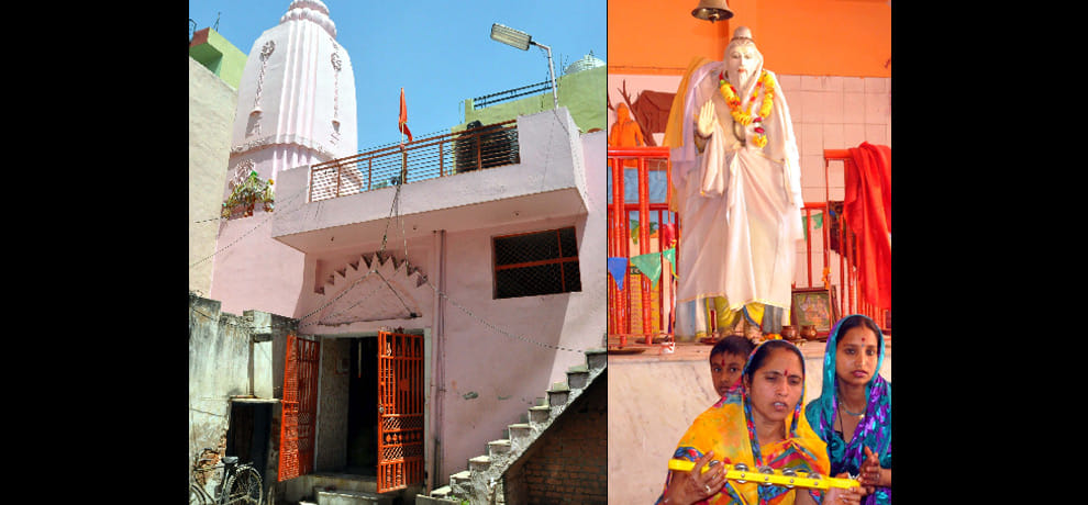 City Is The Name Of Drona, Guru Dronacharya Temple Between Houses ...