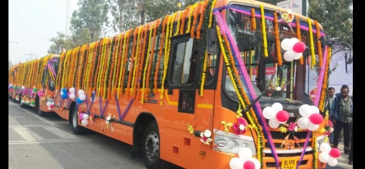 Delhi Began To Know The Root Of Hundred New Cluster Buses Read These ...