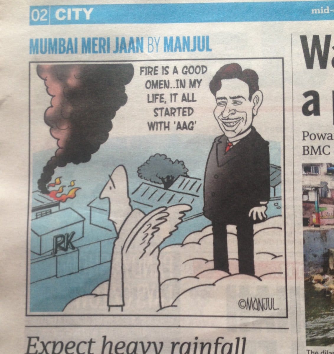 Rishi Kapoor Got Angry Over The Cartoon Published In Newspaper Based On ...