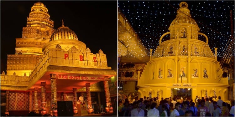 Varanasi Navratri Pandal See Photos - वाराणसी में सजे दरबार, आदिशक्ति ...