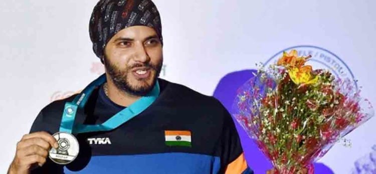 Amanpreet Singh Wins Bronze Medal In Mens 50m Pistol Finals Event ...