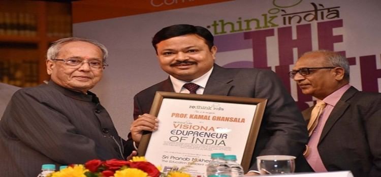 President Of Graphic Era Group Dr. Ghanshala Awarded From Visionary ...