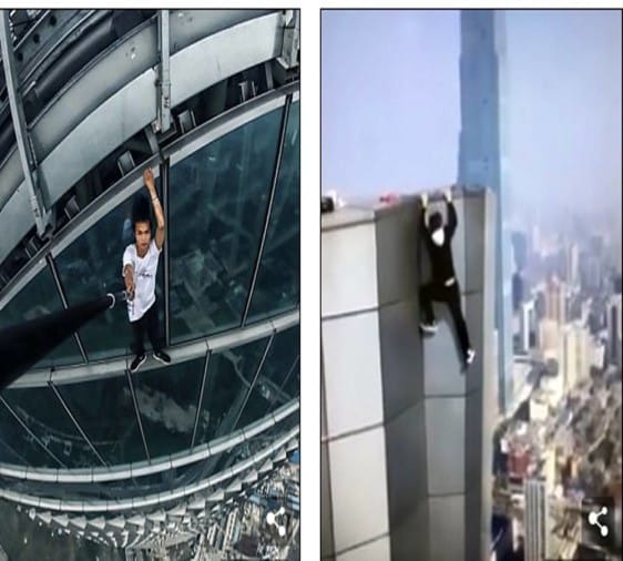 Harrowing Footage Captured Of Death When Chinese Rooftopper Doing Stunt ...
