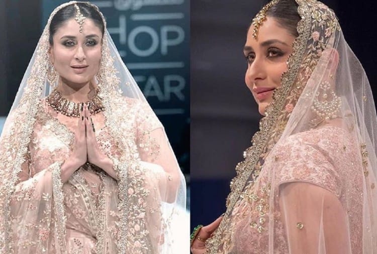 Kareena Kapoor Khan Become Showstopper For Designer Vikram Phadnis At Doha - तैमूर को छोड़ सात ...