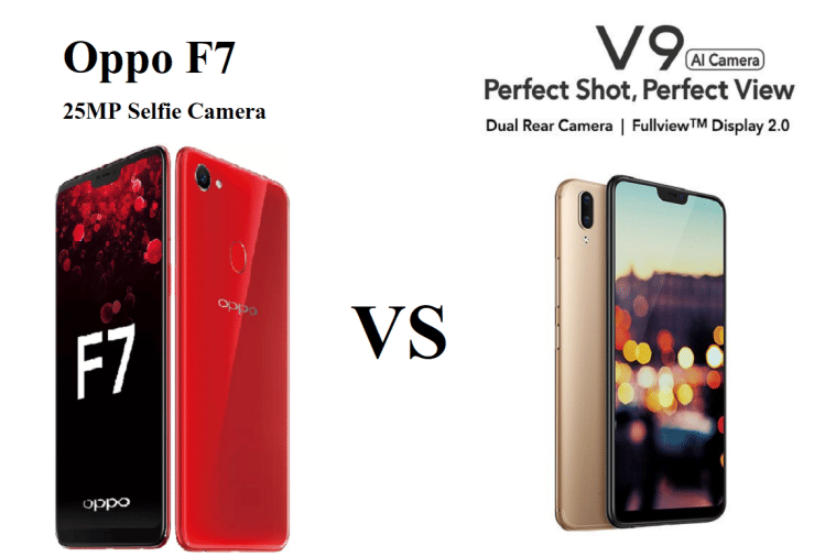 Oppo F7 Vs Vivo V9: Which The Best Selfie Smartphone - Oppo F7 Vs Vivo V9: आइए जानते हैं वास्तव ...