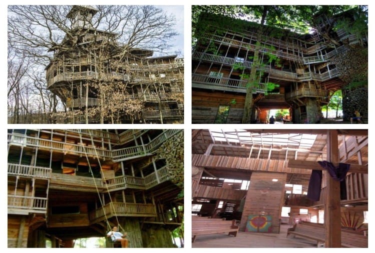 Worlds Tallest Tree House Is Here - ये है दुनिया का सबसे ऊंचा ट्री हाउस ...