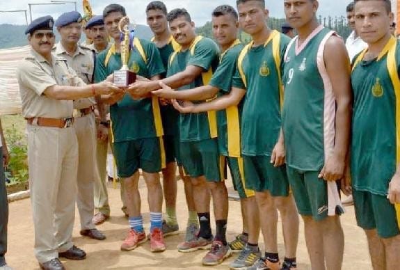Handball Corps Handball Champion - मिर्थी वाहिनी बनीं हैंडबॉल चैंपियन ...