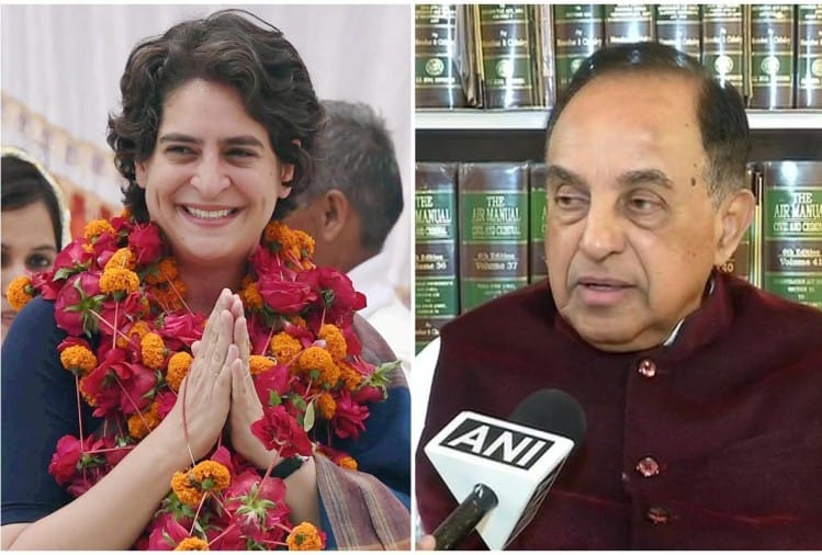 Subramanian Swamy Said Priyanka Is Suffering From Bipolar Syndrome And ...