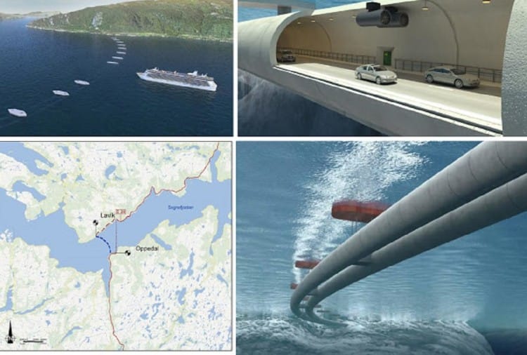 Norway Plans World's First Floating Tunnel - समुद्र के अंदर बनेगी ...