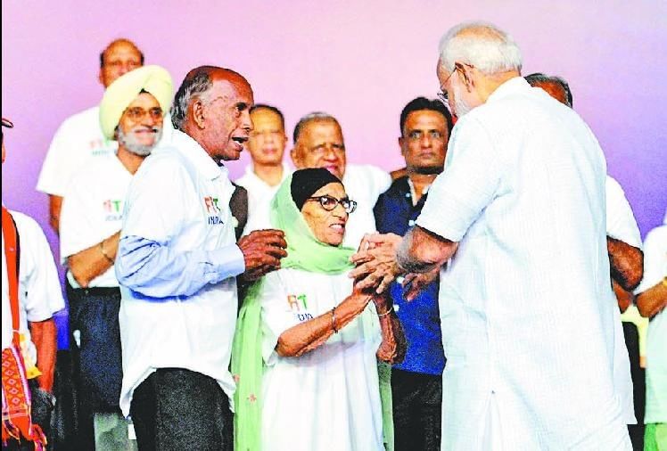 Mann Kaur Told Fitness Secrets To Pm Modi In Fit India Programme - उम्र ...