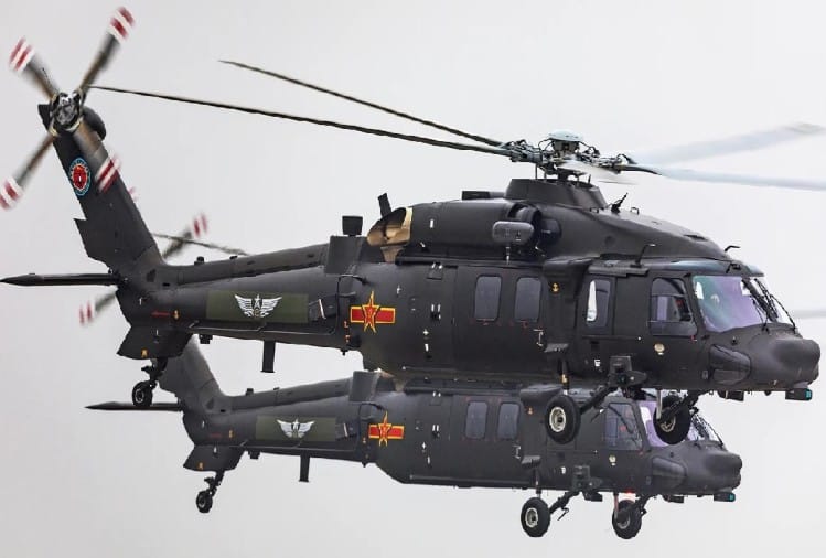 China Made The Clone Of Us Uh-60a Black Hawk Helicopter Named By Harbin ...