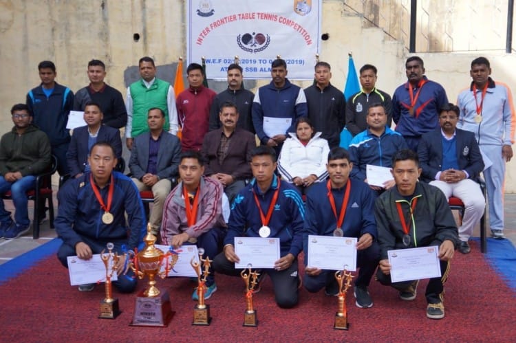 Ssb Inter Frontier Tt Competition Won By Siliguri Team