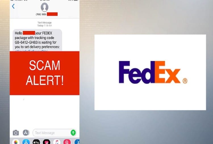 Fedex Text Message Scam Dont Open This Dangerous Courier Delivery ...
