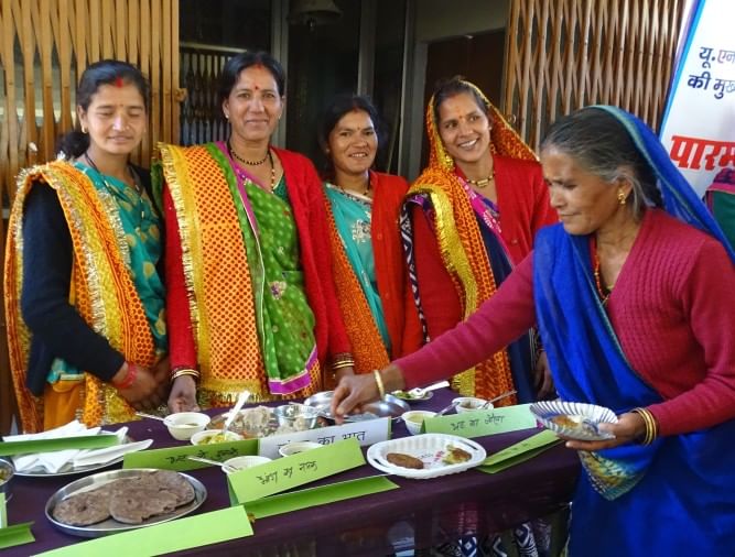 Maya Bhandari Won The Cooking Competition - सिसौंण की सब्जी, भट्ट का ...