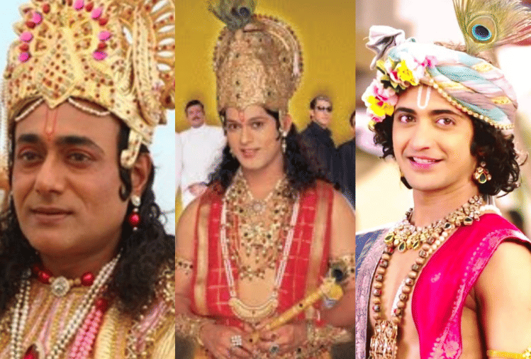 Actors Who Did Role Of God Krishna On Television From 1993 Till Present ...