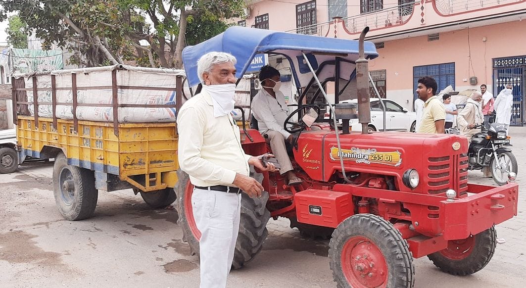 Pillukhed Mandi Farmer Arrived With Wheat, Refused To Sell Against ...