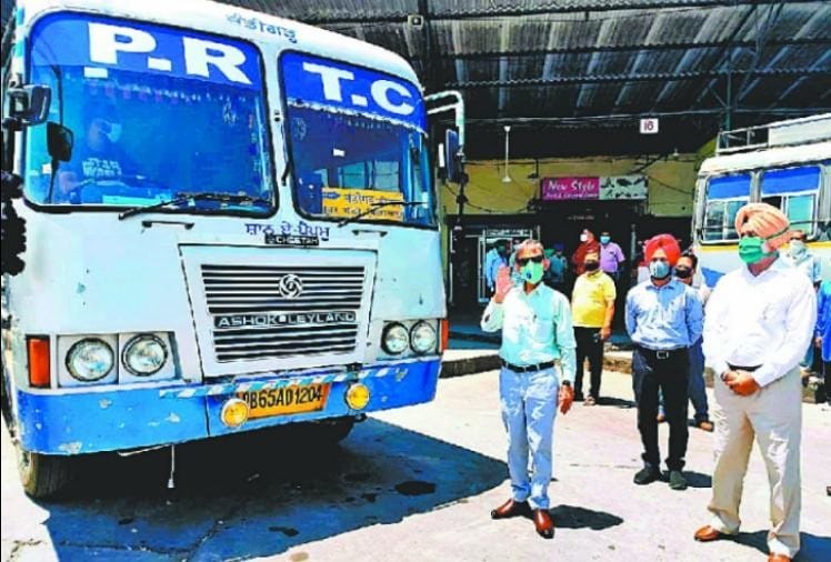 Prtc Starts Bus Service On 80 Routes In Punjab Today - पीआरटीसी ने 80 ...