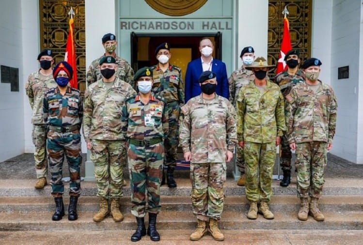 Indian Sub Army Chief General Sk Saini Met To The Commander Of American ...