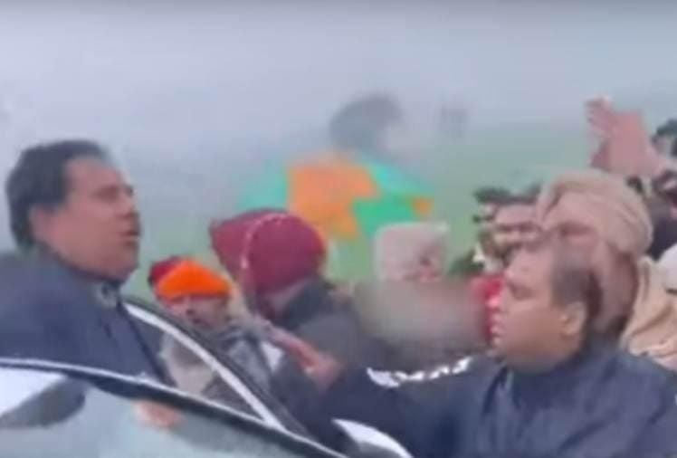 A Video Of Deputy Cm Op Soni Goes Viral On Social Media Surrounded By ...