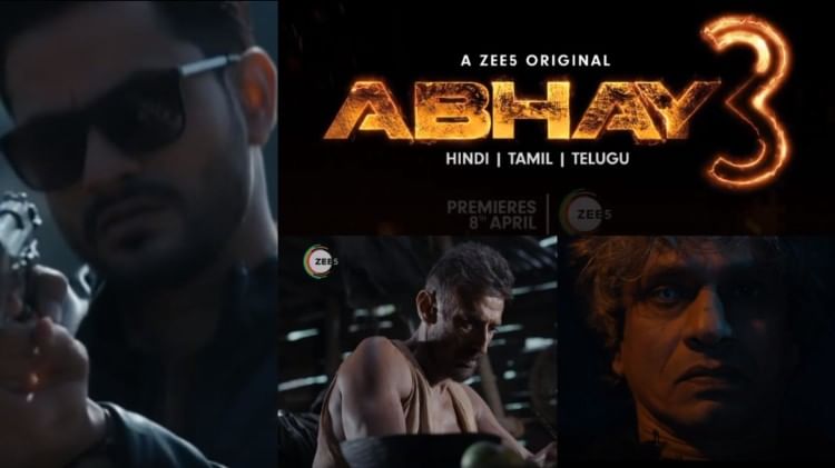 Kunal Khemu Starrer Web Series Abhay Season 3 Trailer Launch By Ott Platform Zee5 - Abhay 3 ...