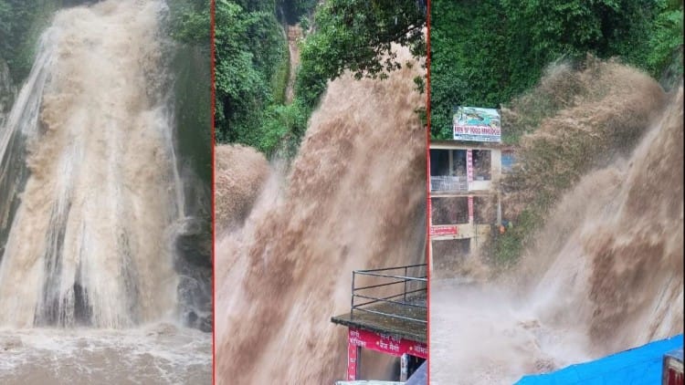 Monsoon 2022 Mussoorie News: Kempty Falls Overflow After Heavy Rainfall ...