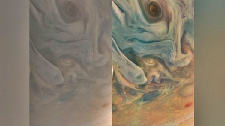 Jupiter Changed Color Beautiful Pictures Came From Space Nasa Juno ...