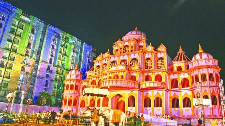 Janakpuri Mahotsav Janakpuri Lavishly Decorated To Welcome Lord Ram In ...