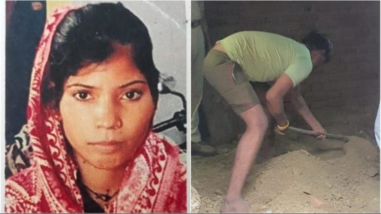 Police Sent The Boyfriend Jail Who Buried His Girlfriend In The House After Killing In Firozabad ...