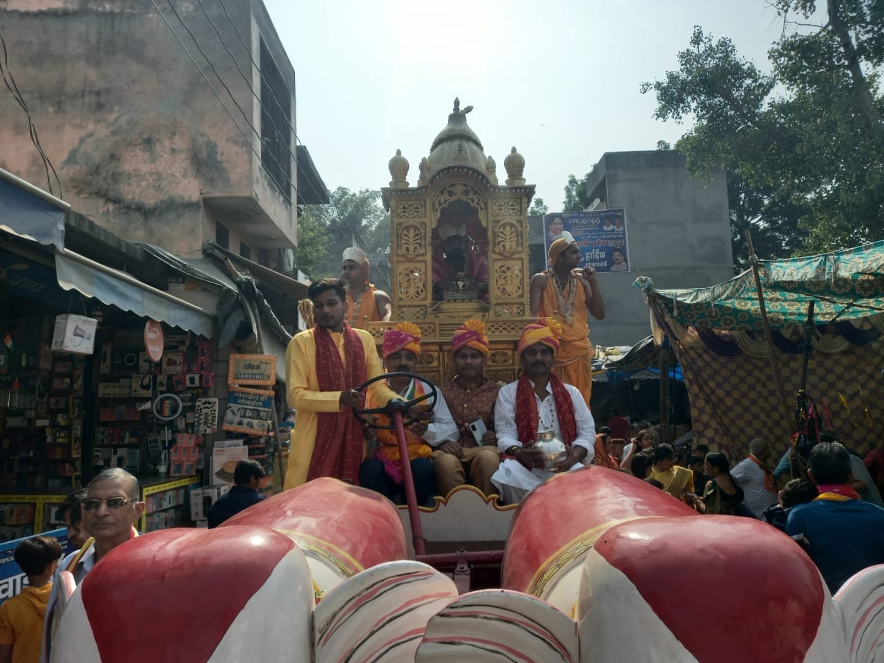 Grand Procession Taken Out On The Nirvana Festival Of Lord Mahavir ...