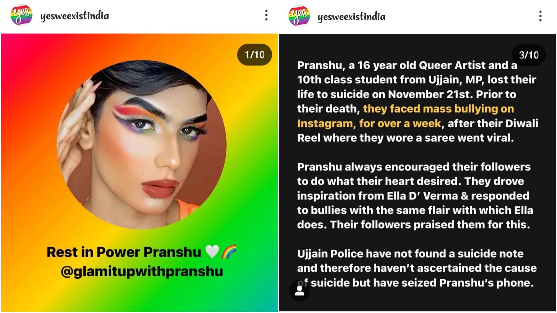Pranshu Sacrificed His Life After Being Trolled On Social Media! Young Man Wanted To Become A ...