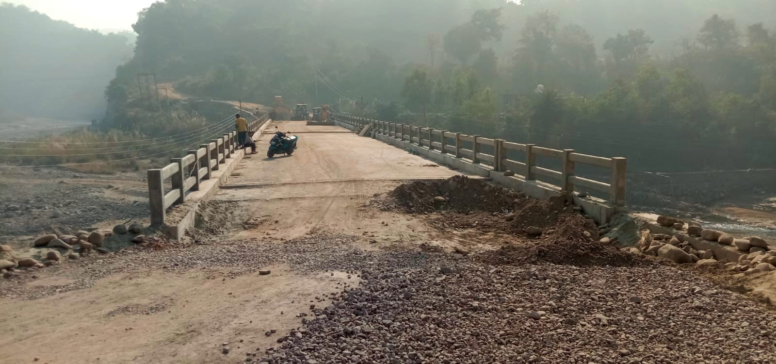 New Year People Will Be Take Facility Of New Bridge In Markanda River ...