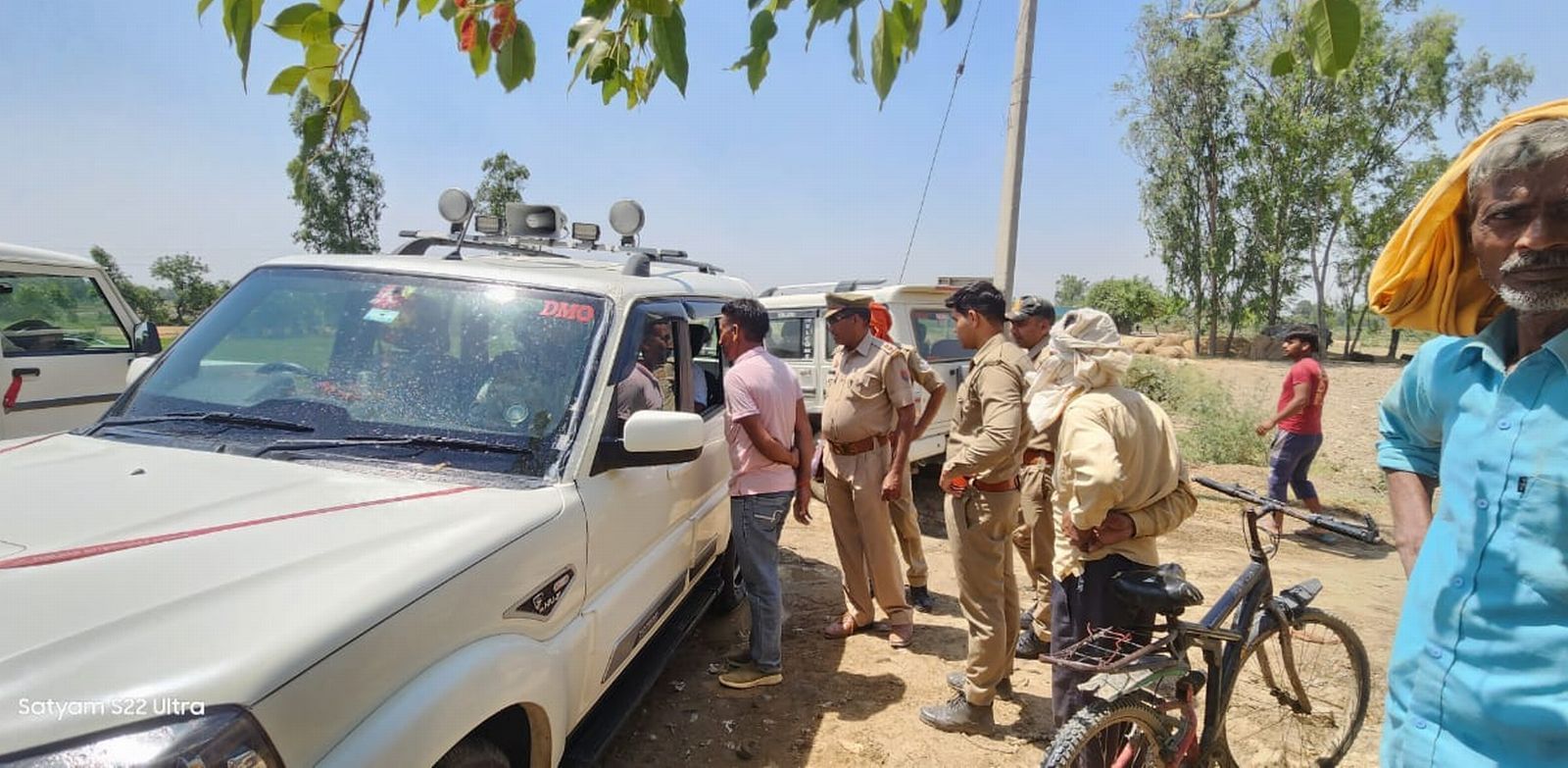 Dumper And Poklane Machine Caught Filling The Plots Under The Cover Of ...