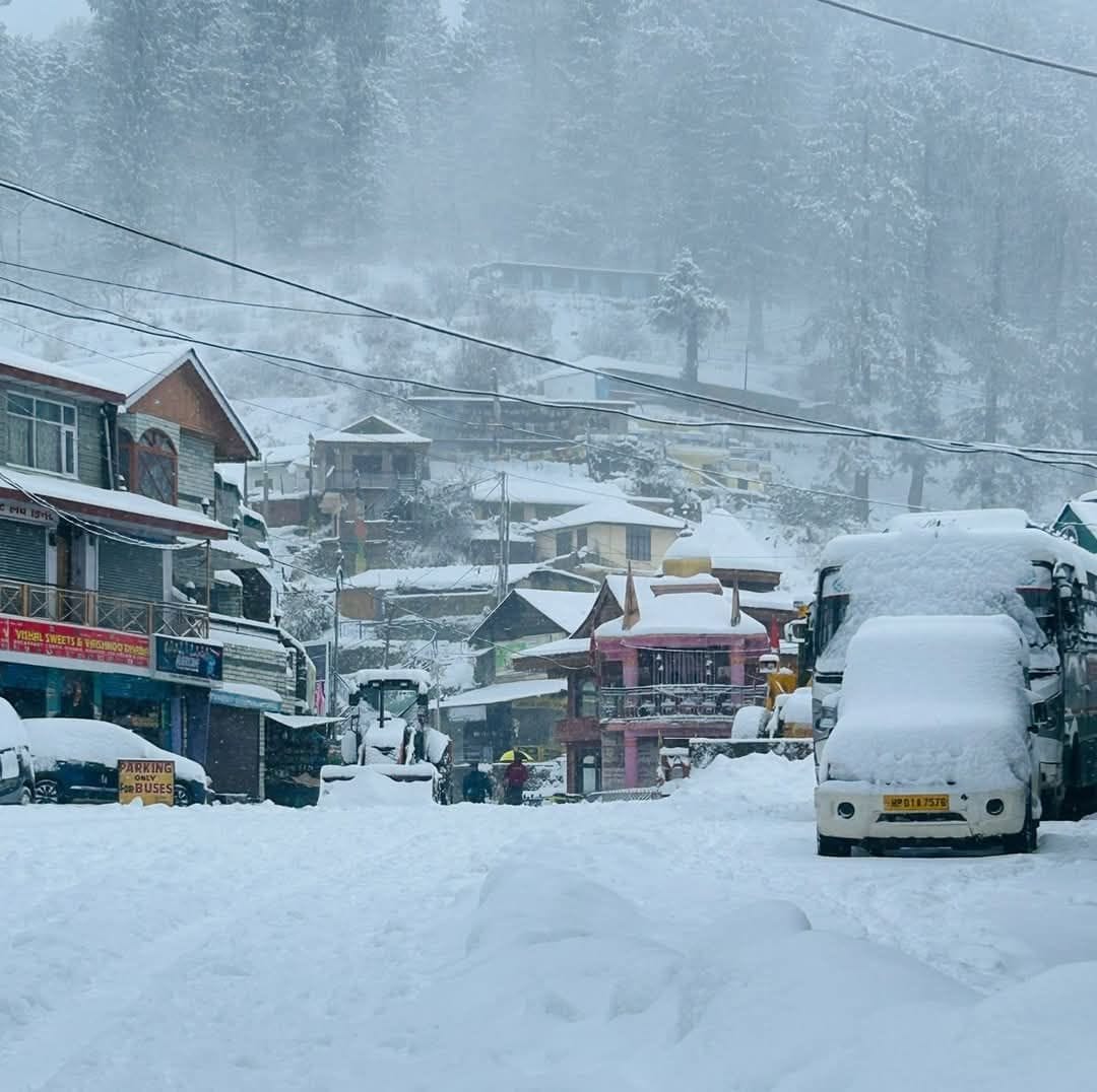 Snowfall In Kumarsain, Snowfall In Shimla, Rampur Bushahr - Rampur ...
