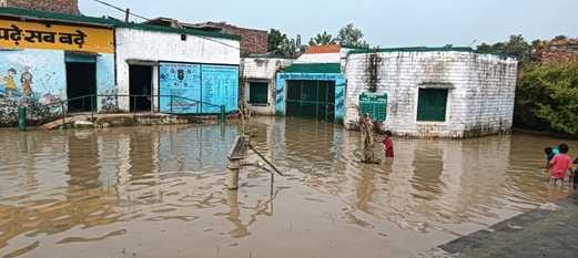 Many Villages In The Khadar Region Were Submerged. - Muzaffarnagar News ...