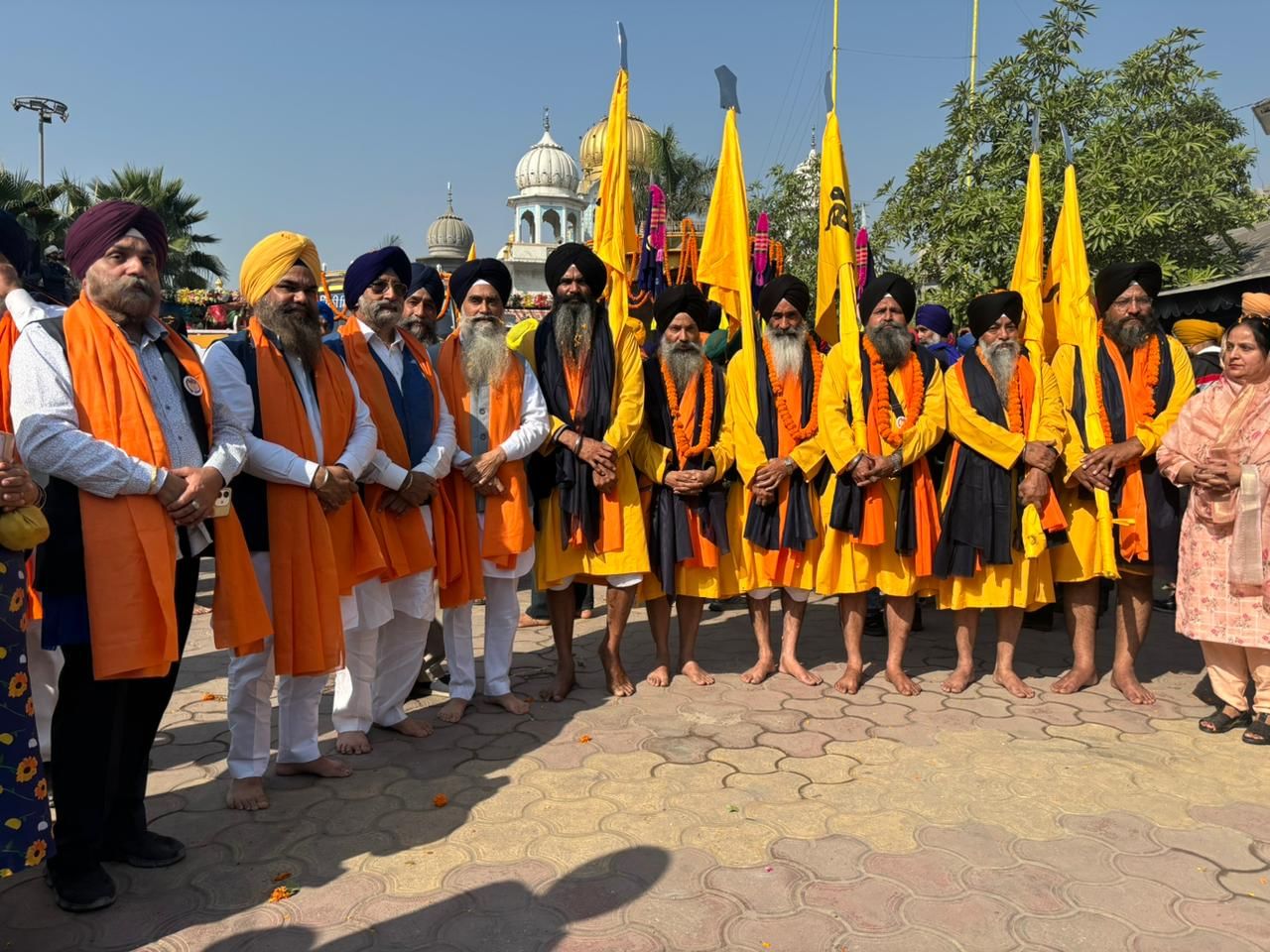 The Sangat Welcomed The Dharam Rakshak Yatra That Started From Sri ...