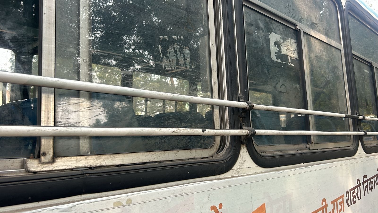 Buses Are Covered In Dust, And The Washing Machine Is Also Out Of Order ...