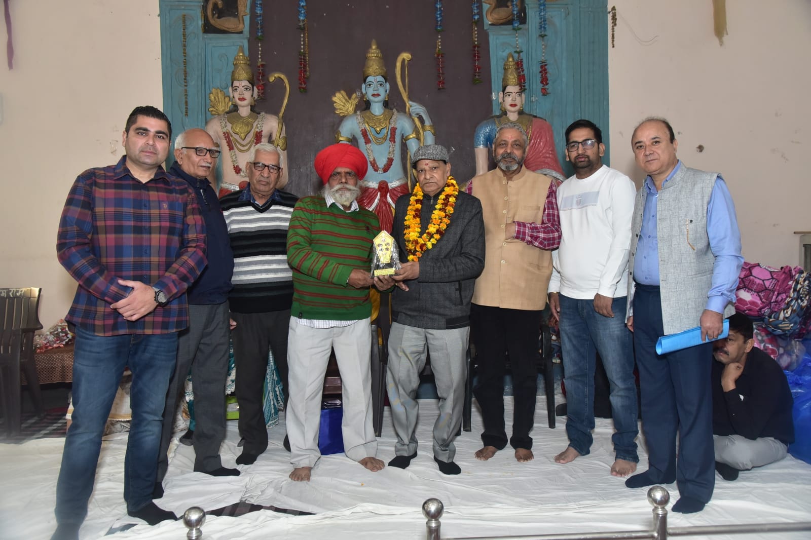 Kulwant Singh Bhatti Was Honored By Shri Shiv Shakti Seva Mandal ...