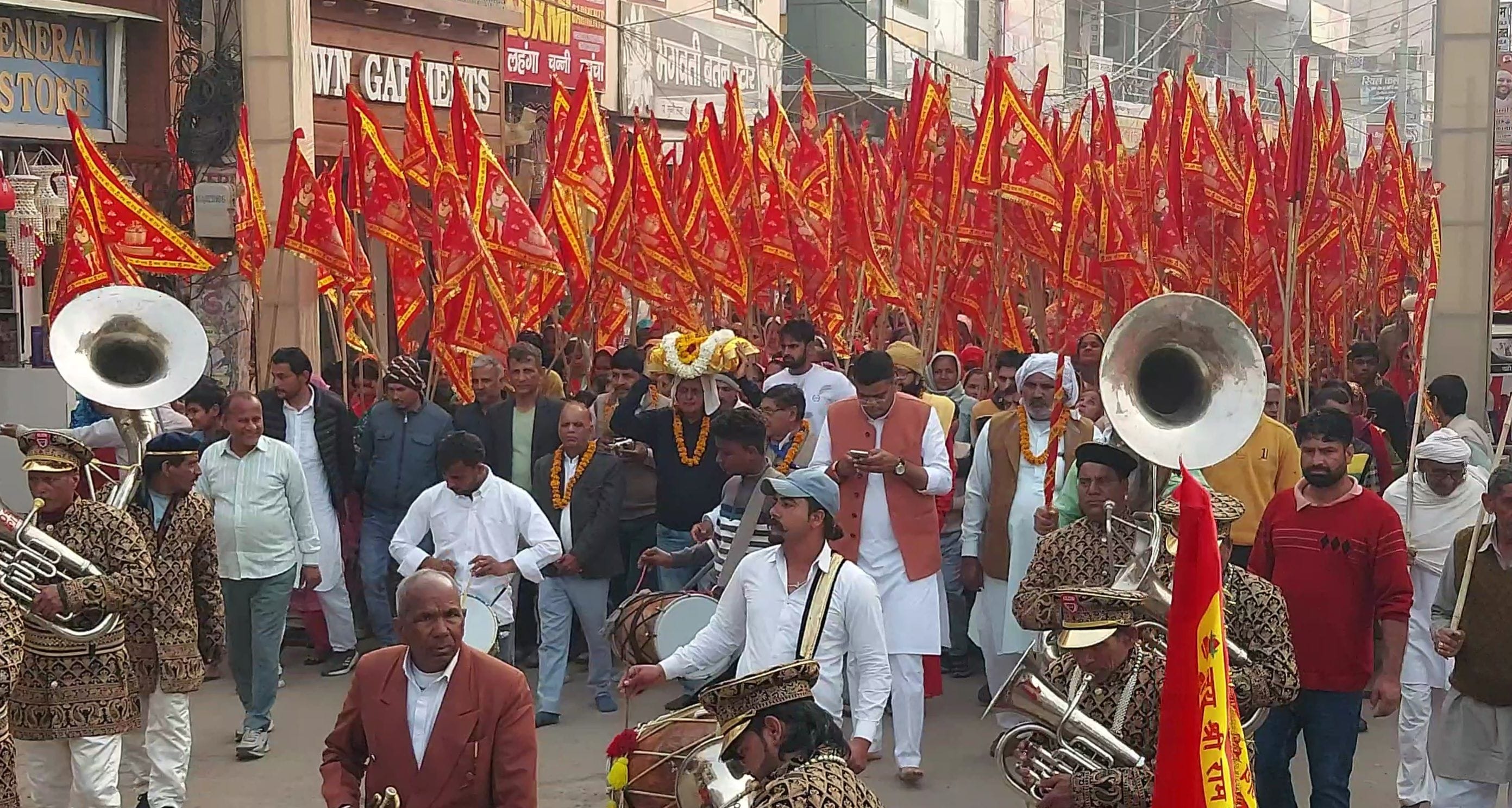 A Procession Was Taken Out On The Occasion Of The Annual Festival Of ...