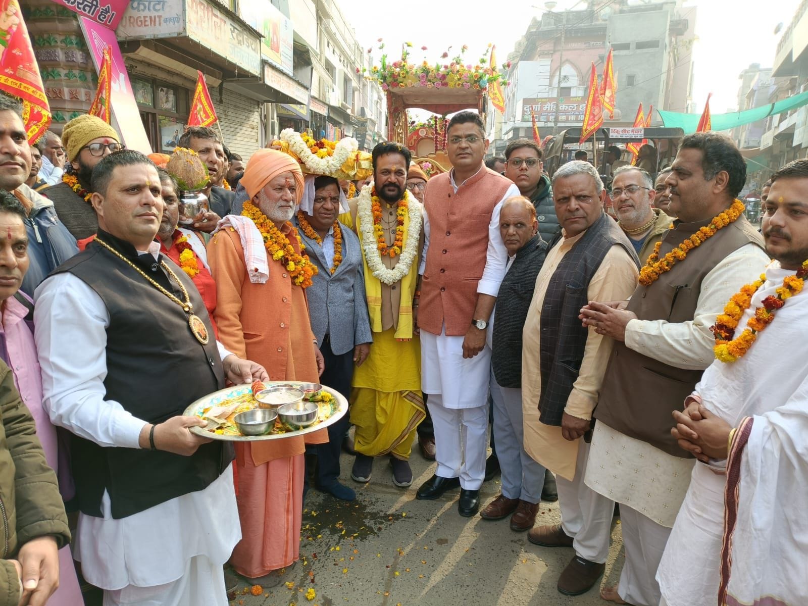 A Procession Was Taken Out On The Occasion Of The Annual Festival Of ...