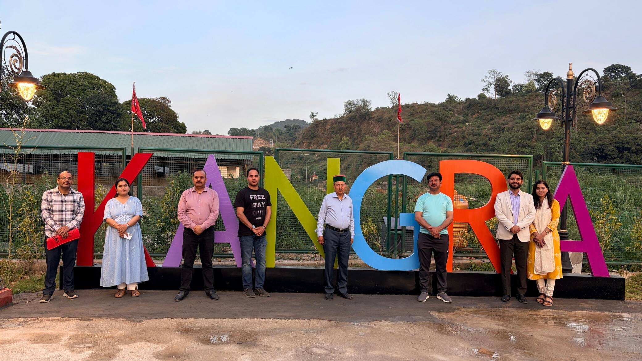 Sdm Inaugurated The Selfie Point At Banganga Ghat. - Kangra News ...