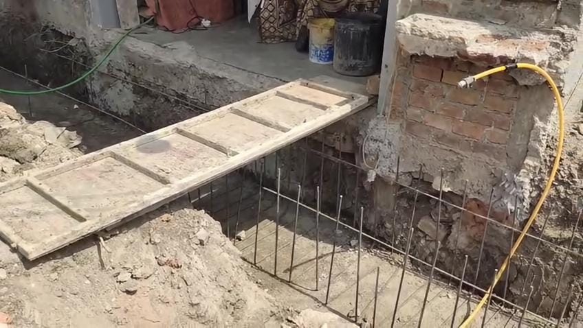 A Woman Fell Into An Under-construction Drain And A Rod Pierced Her ...