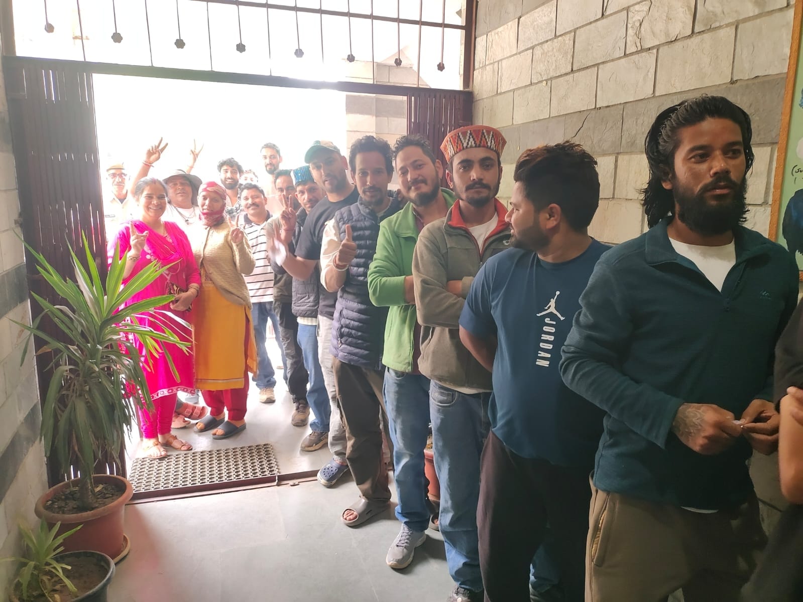 Women Voters Took The Lead, Reaching The Polling Booth First To Cast ...