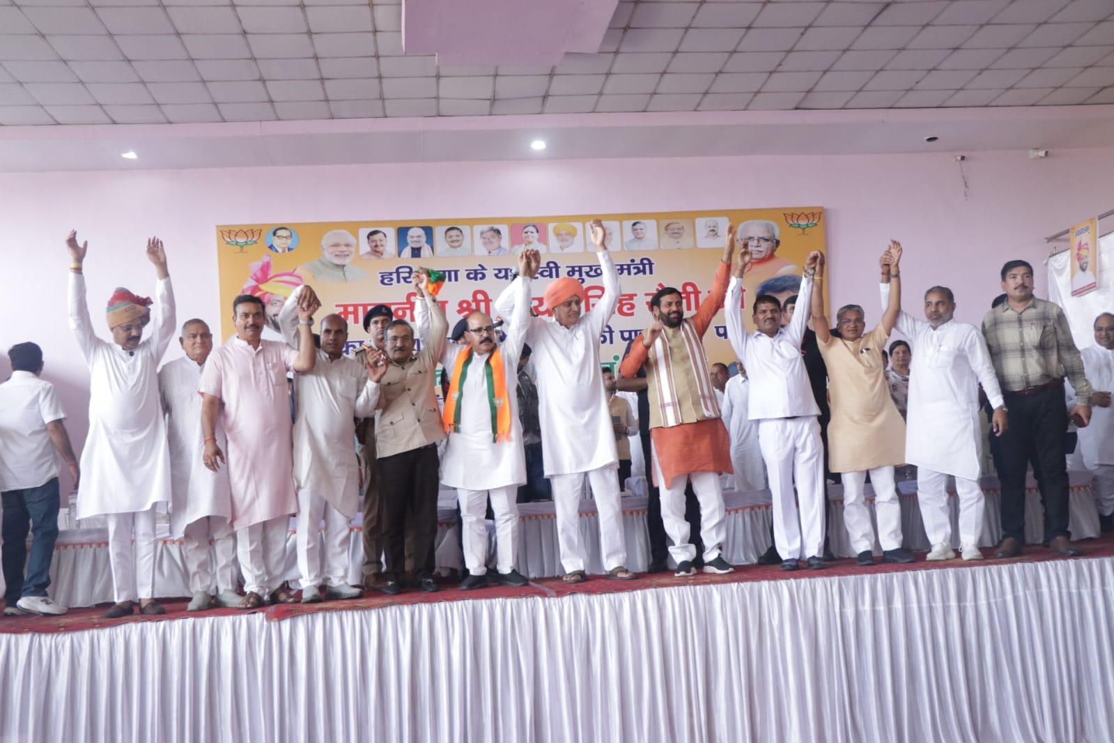 Husband Of Congress-suspended Mla Renu Bala Joins Bjp - Yamuna Nagar ...