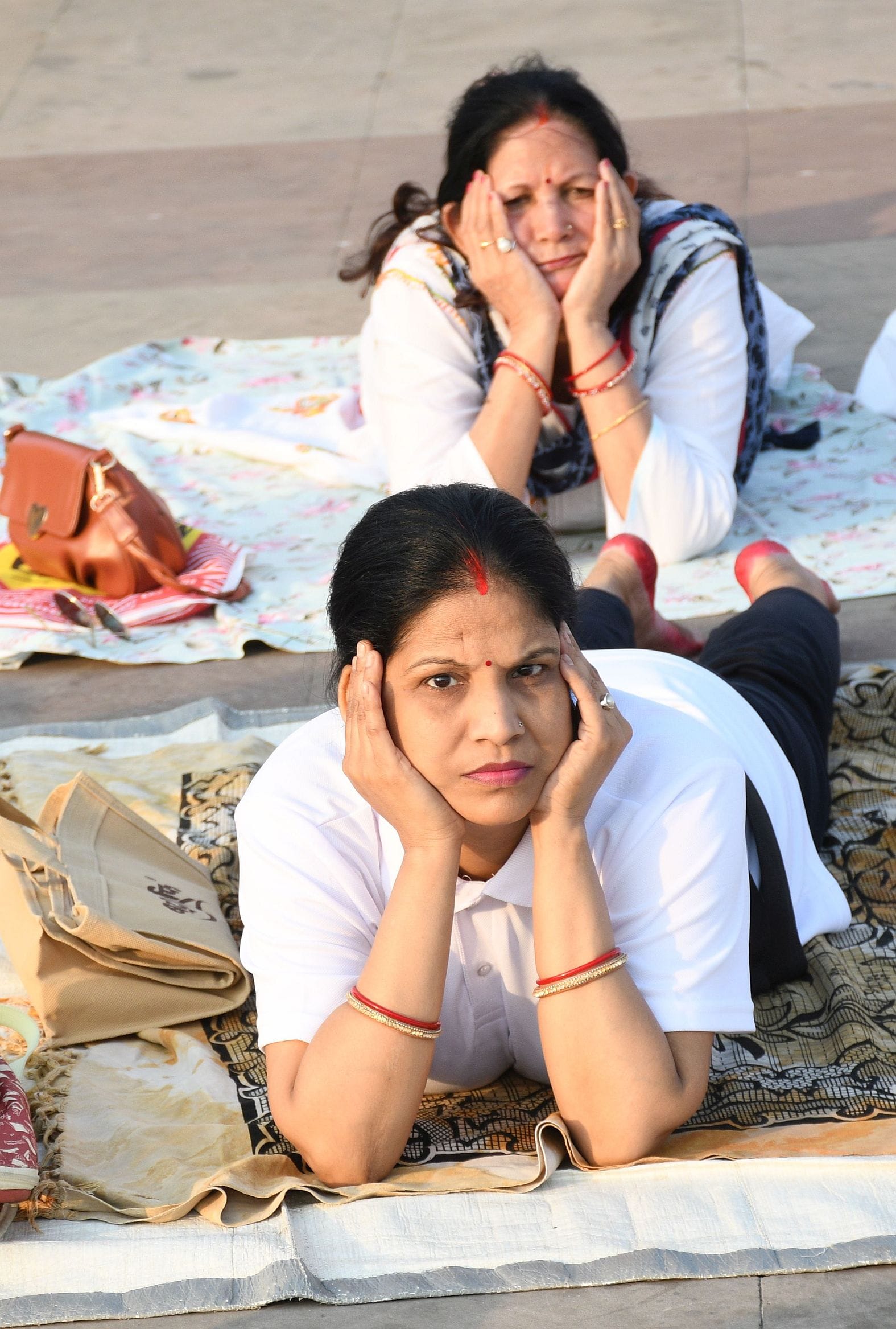 Yoga Awareness Campaign Started With Blowing Of Conch Shell - Lucknow ...