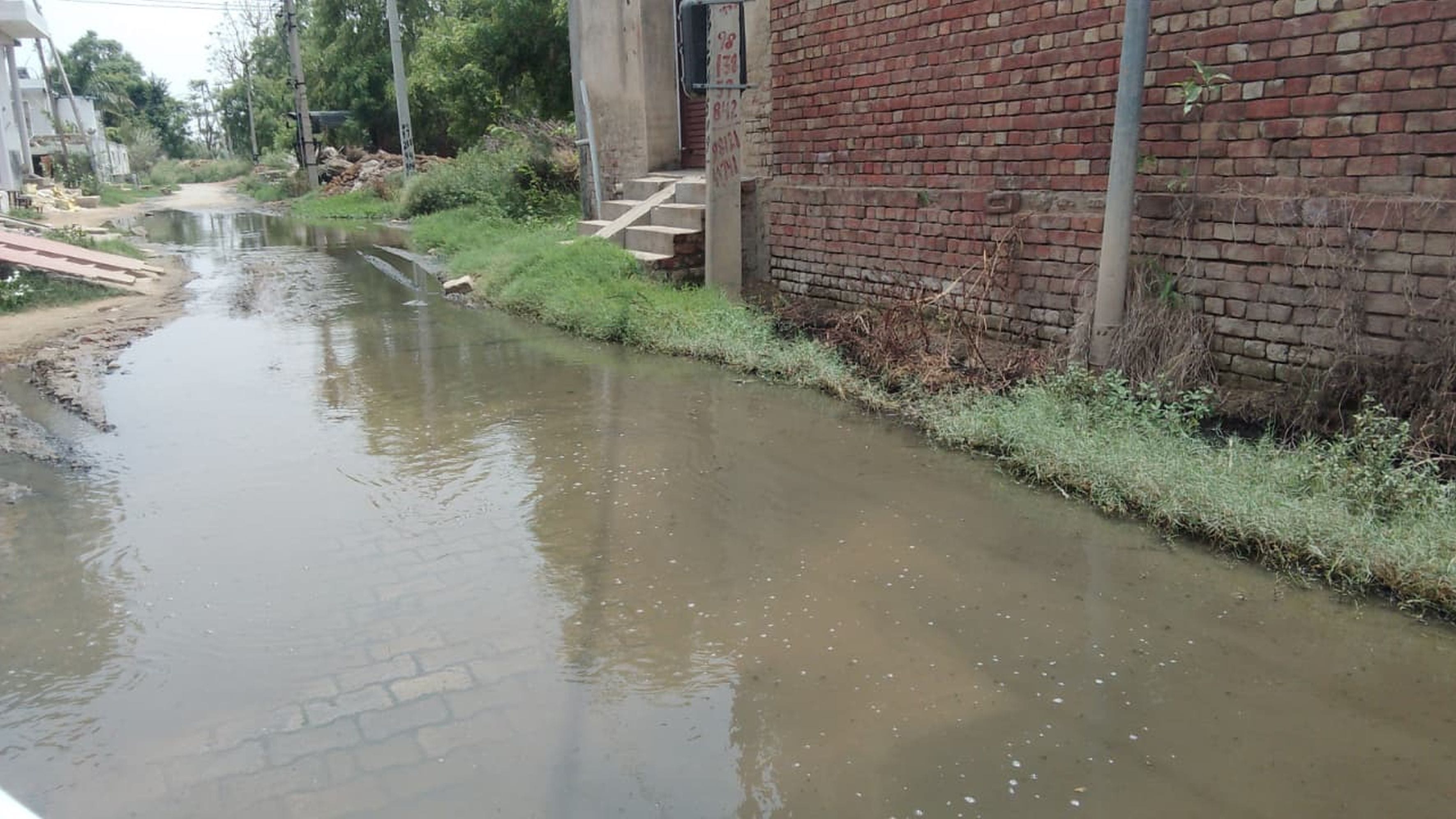 Broken Drains And Lanes, Stagnant Contaminated Water, And Drinking ...