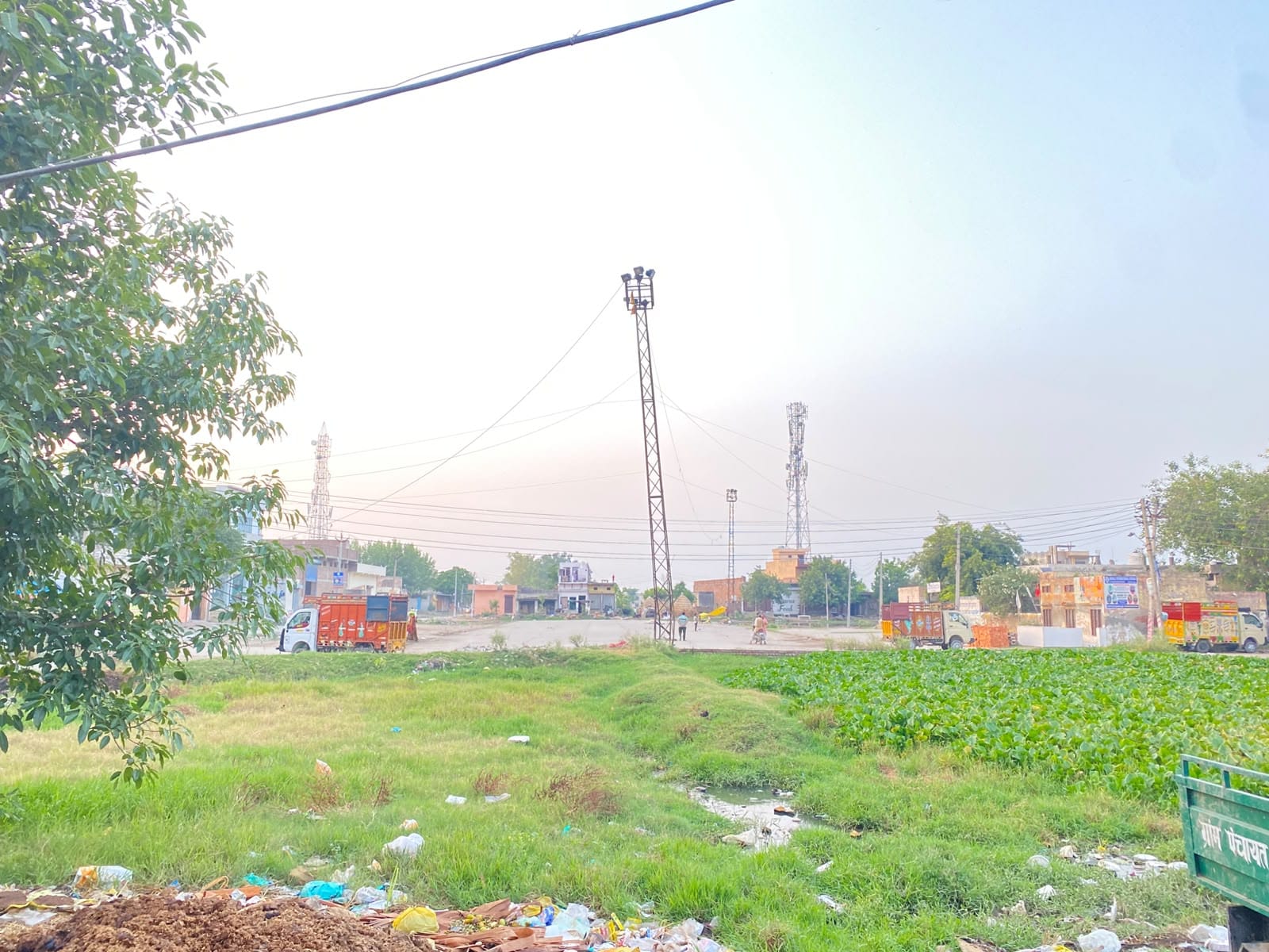 A Mountain Of Problems Has Piled Up In Sanauli Village. - Panipat News ...