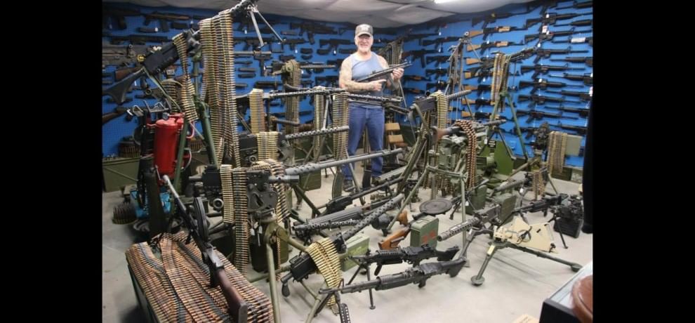 Meet The Dragon Man Mel Bernstein Who Owns More Than 3,000 Weapons ...