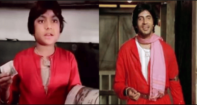 Child Star Ravi Valecha, Who Played ‘young Amitabh’ In Many Movies ...